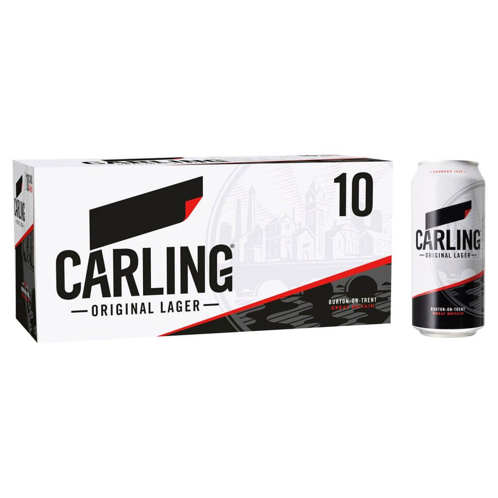 Carling Lager 440ml Can 10 Pack – AFT DrinksCash & Carry